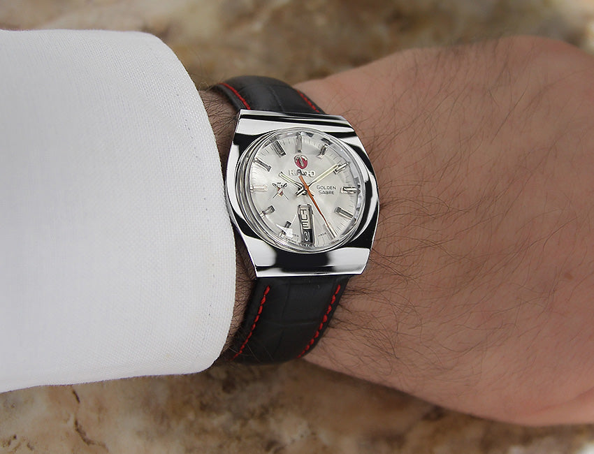 Rado Golden Sabre 37mm Vintage Watch
