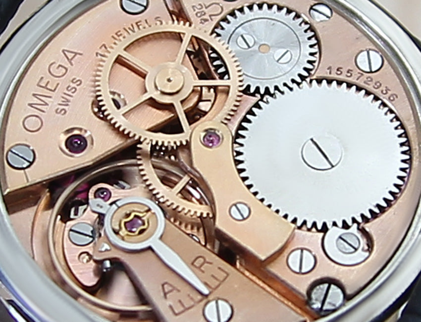 Omega Cal 284 Manual 1960s Men 35mm SS Watch